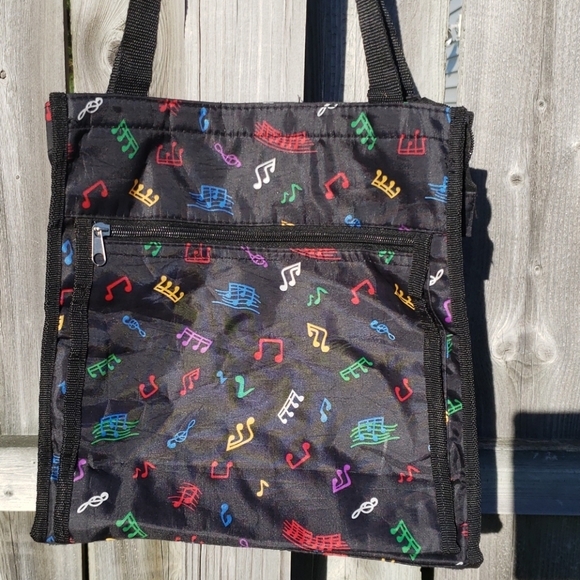 Bags | Music Notes Bag | Poshmark